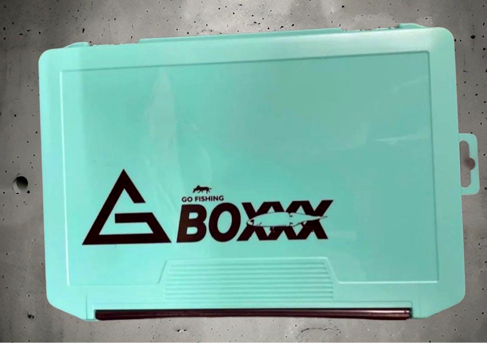 Go Fishing G-Boxxx Turquoise Drt Tiny Klash & Klash 9 Lure Case Storage ...