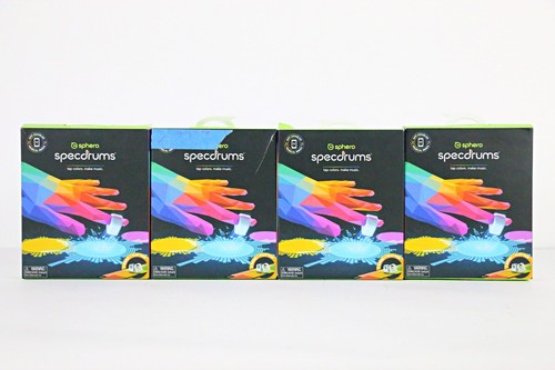 Lot of 4 Sphero Specdrums App-Enabled Musical Ring With Playpad | eBay