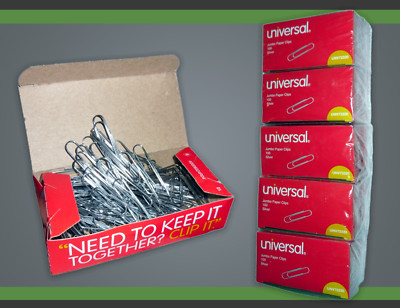 Bulk Universal Jumbo Paper Clips - 2500 ct UNV72220 | eBay