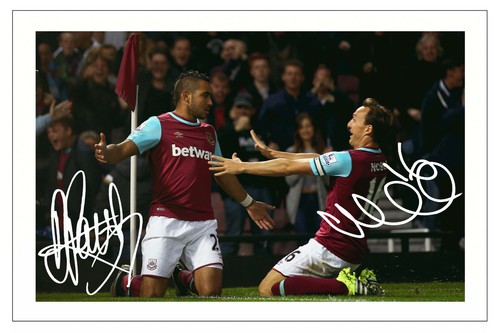 DIMITRI PAYET & MARK NOBLE Signed Autograph PHOTO Gift Signature Print ...