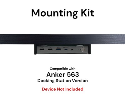 Desk Mount Kit for Anker 563 Hub & Docking Station - Under Desk Mount ...