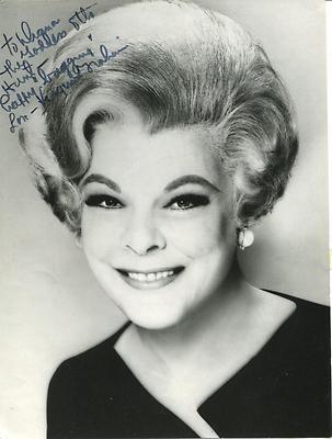 VIRGINIA GRAHAM "LOVE AMERICAN STYLE" ACTRESS & AUTHOR SIGNED PHOTO ...