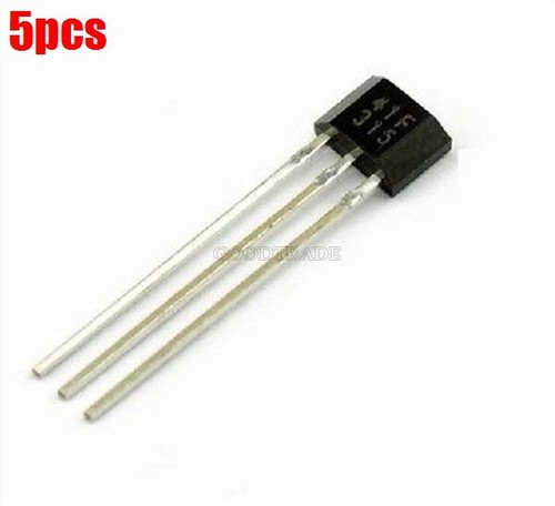 5Pcs SS41F 41F/0H41/SH41/S41 Bipolar Hall Effect Position Sensors SIP-3 ...