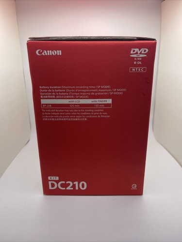 Canon DC210 Camcorder - Silver blue for sale online | eBay