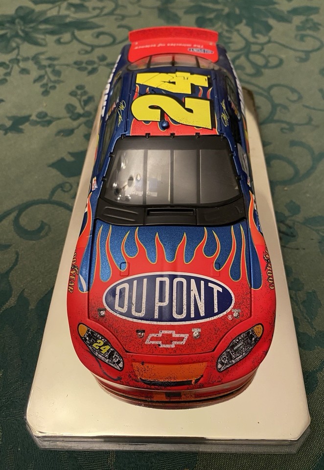 #24 Jeff Gordon DuPont Raced Win Daytona 2005 monte carlo 1:24 Nascar ...