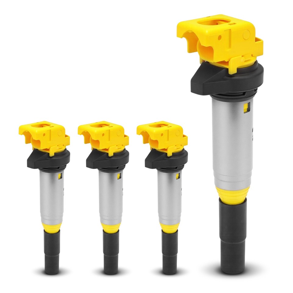 4x Yellow Ignition Coil for Mini Cooper Cooper Countryman Cooper ...