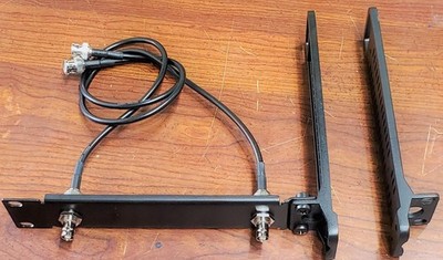 Sennheiser single Rack mount parts for G3 G4 EW-D Wireless w BNC cable ...