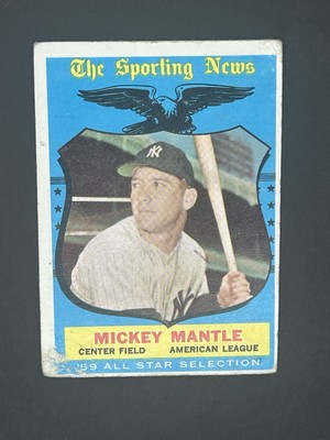 1959 Topps - High # Mickey Mantle #564 | eBay