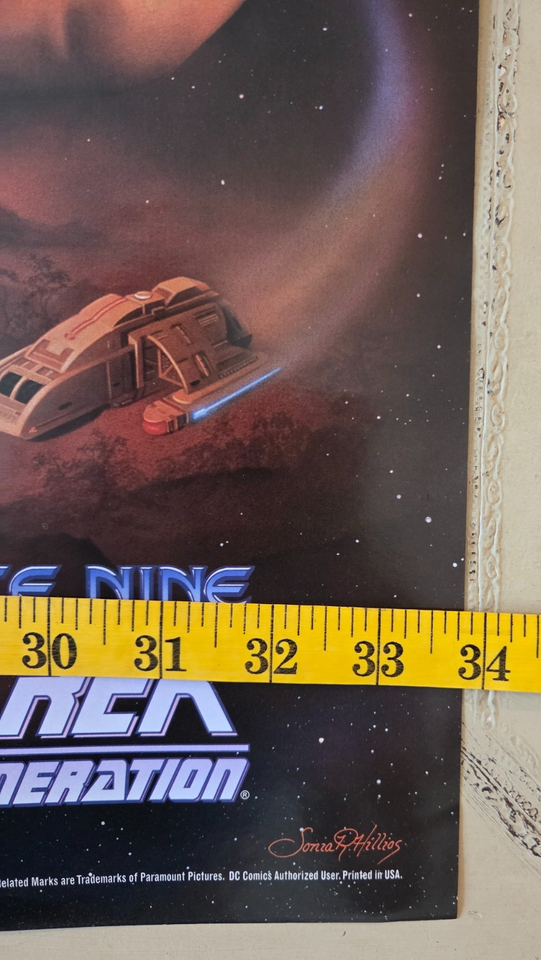 Star Trek Next Generation/Deep Space Nine Voyage Continues Promo Poster ...