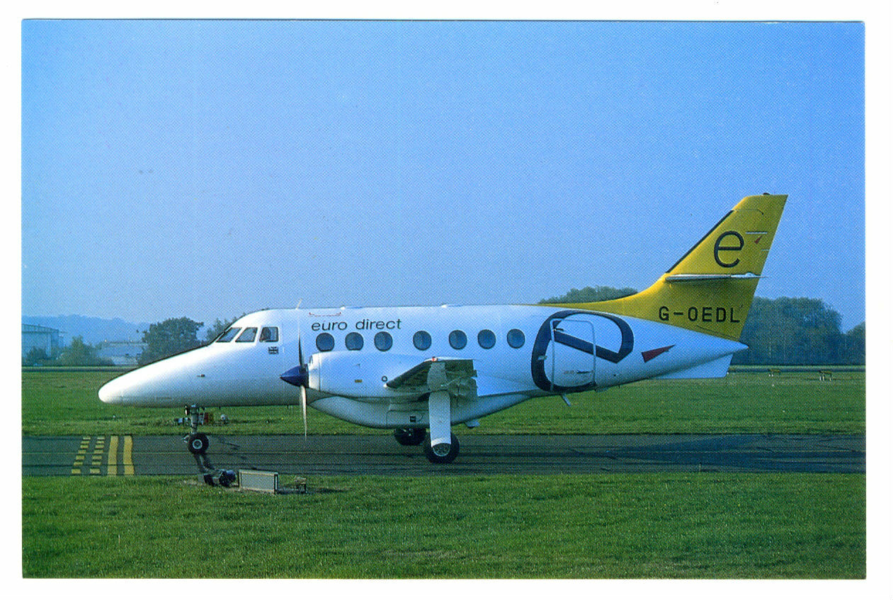 EURO DIRECT G-OEDL Jetstream Postcard | eBay