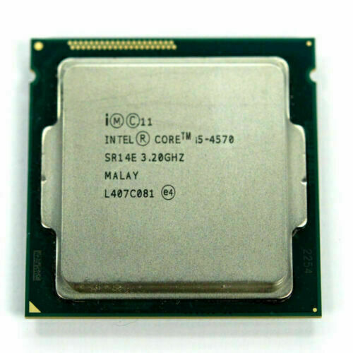 Intel Core i5-4570 3.20GHz 4 Cores Socket LGA1150 SR14E 350 MHz CPU ...