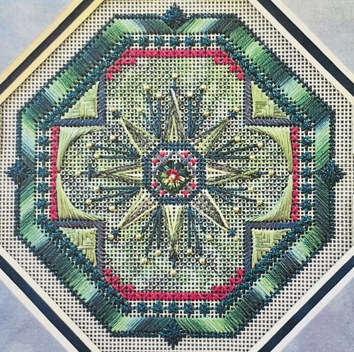 Counted Canvas needlepoint Starburst Garden Carolyn Mitchell ...