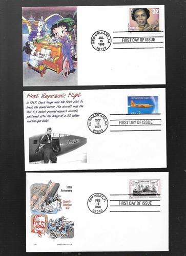 US FDC FIRST DAY COVERS 1997 1998 COLLECTION LOT OF 40 | eBay