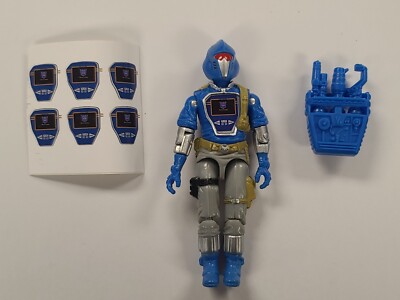 GI Joe Red Laser BATS SOUNDWAVE Figure Transformers Custom Vintage B.A ...