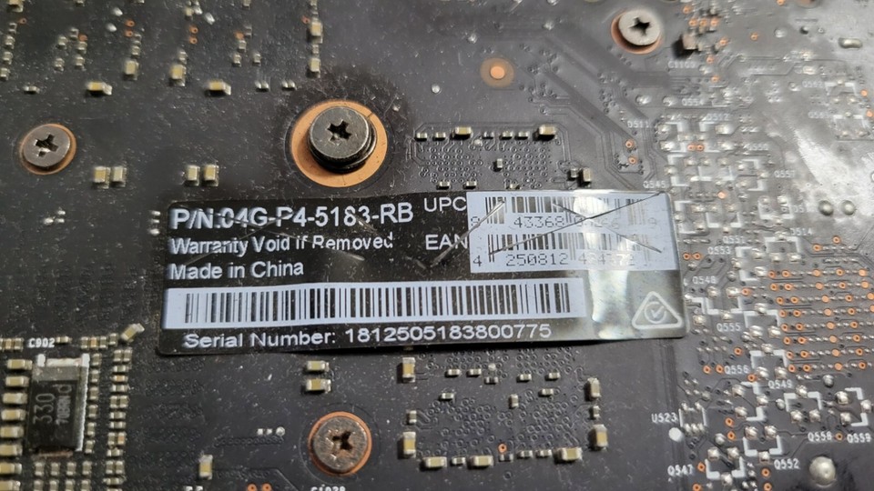 EVGA P104-100 4GB GDDR5X Mining Graphics Video Card (04G-P4-5183-RB ...