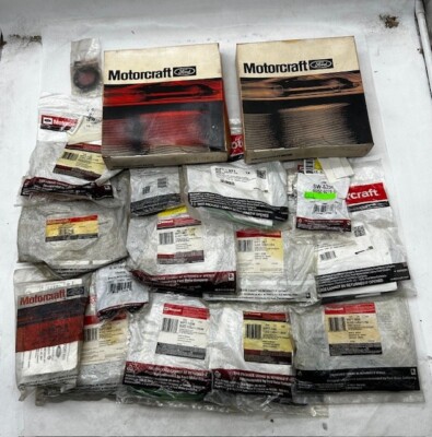 Huge Lot of 17 Ford Assorted Parts New in Box/Bag Motorcraft From ...