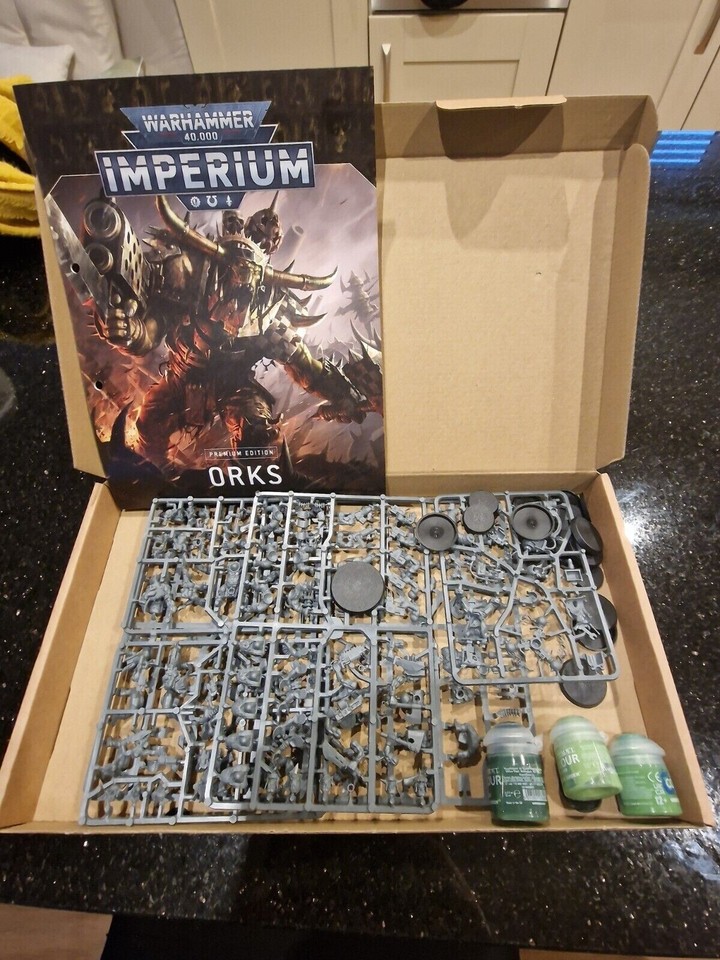 Games Workshop Warhammer 40k Imperium Premium Kit 4 Ork Orks Army New ...
