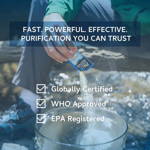 P & G Purifier of Water (12 pack) Water Purifier Packets (Expires July ...
