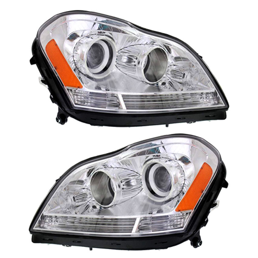NEW PAIR OF HEADLIGHT FITS MERCEDES-BENZ GL550 SPORT 08-12 1648204759 ...