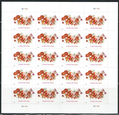 Mint US Tulips Pane of 20 Forever Stamps Scott# 5681 (MNH) | eBay