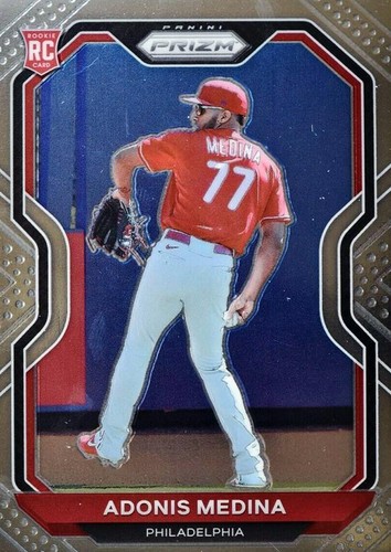 2021 Panini Prizm Adonis Medina #56 Philadelphia Phillies | eBay