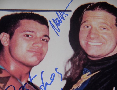 CHRIS CHETTI & NOVA AUTOGRAPHED 8X10 COLOR PHOTO (FRAMED & MATTED ...