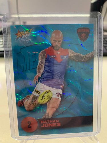 2021 Select Prestige Blue Parallel Melbourne Demons Nathan Jones 58/125 ...