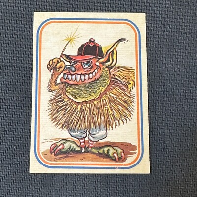 1973 Donruss - Super Freaks Baseball - #36 Pork E. Pine - Sticker Card ...