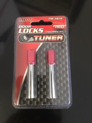 Pilot Automotive Tuner Door Locks Red Color | eBay