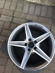 Mercedes W205 C-CLASS AMG 5 Spoke Alloy Wheel 8.5jx18 et49 A2054011200 ...