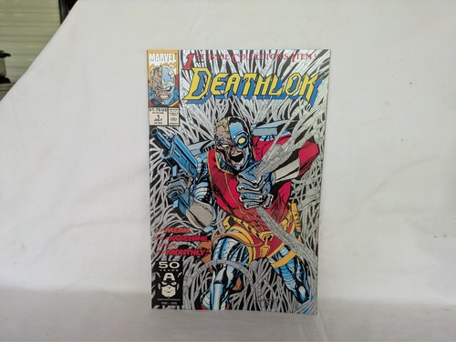 Deathlok #1 (Marvel Comics July 1991) Direct Edition Warwolf | eBay