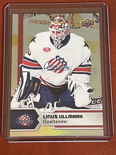 LINUS ULLMARK Rainbow Foil 2017-18 Upper Deck AHL Ottawa Senators 13 | eBay