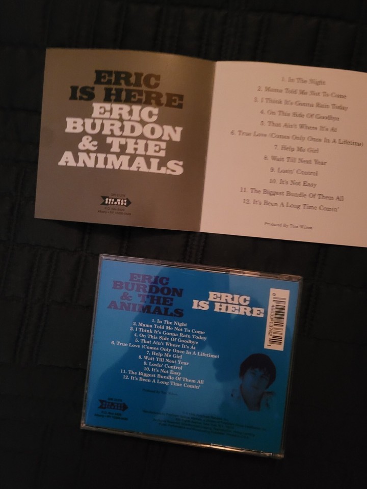 Eric Is Here CD Eric Burdon rare OOP The Animals GR OL 46633137621| eBay