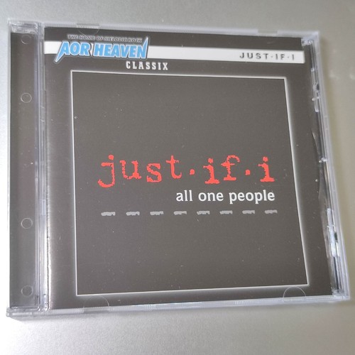 JUST IF I all one people CD (2012,Remastered,AOR HEAVEN CLASSIX) LIMITED 500 | eBay