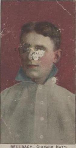 1909 Philadelphia Caramel - E95 Ed Reulbach #25 (RC) for sale online | eBay