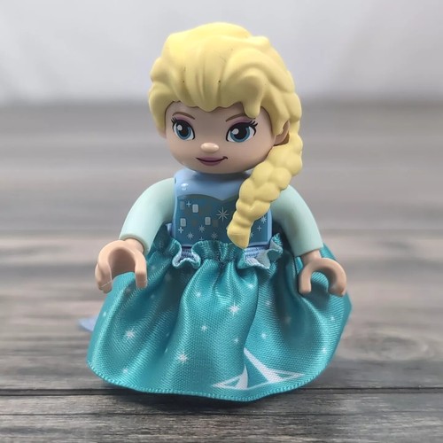 Lego Duplo Elsa Figure Minifigure W/ Dress & Train Frozen Film Retired ...