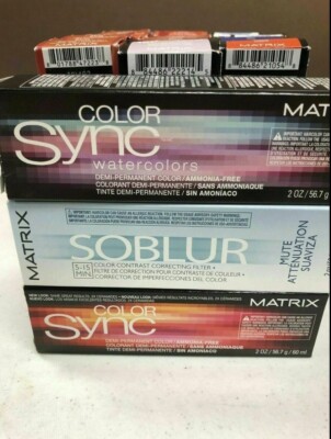 MATRIX Color Sync Colorsync Demi Haircolor You Pick Color - Watercolors ...