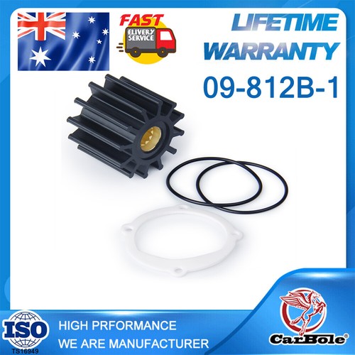 Water Pump Impeller Repair Kit Replacement For Johnson 09-812B-1 Jabsco ...