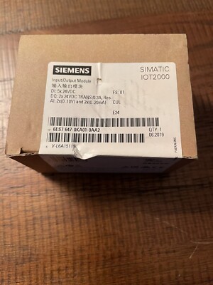 1PCS New Siemens SIMATIC IOT2000 PLC I/O Module 6ES7647-0KA01-0AA2 | eBay