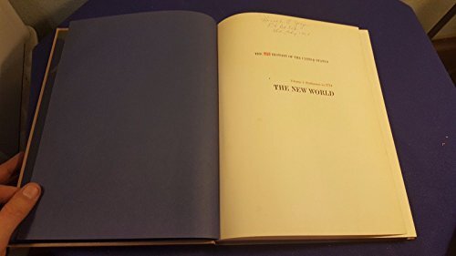 THE NEW WORLD Vol. 1 Time Life RICHARD MORRIS [VERY GOOD COND] [GENERIC ...