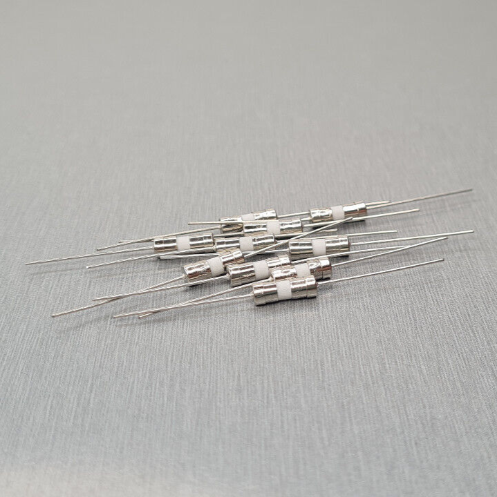 10Pcs 1.5A Ceramic Pigtail Wire Fuse 3.6x10mm Slow Blow T1.5AL 250V ...