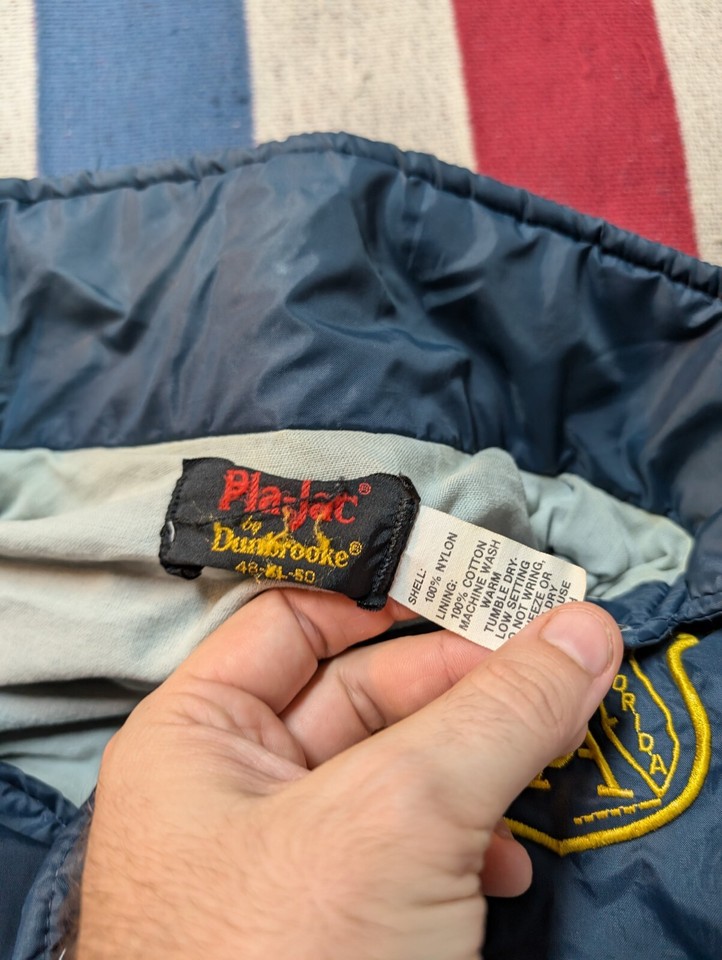 Vintage '80s Broward County PBA Police Bomber Jacket XL | eBay