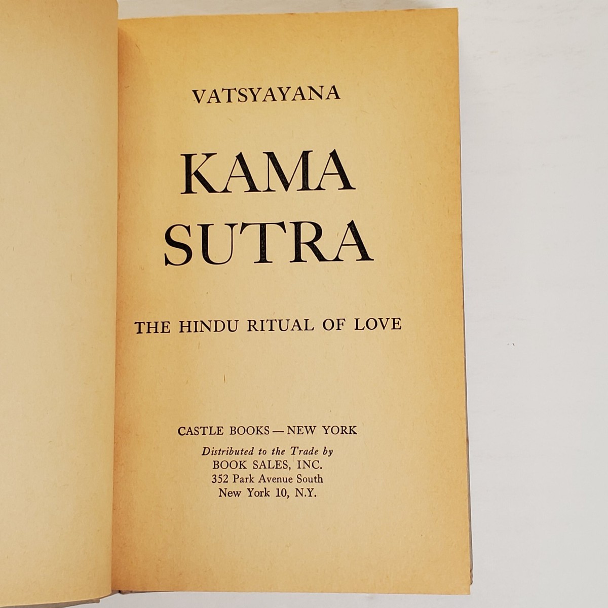 Vatsyayana Vatsyayana's Kama Sutra: A Complete Andunexpurgated Version