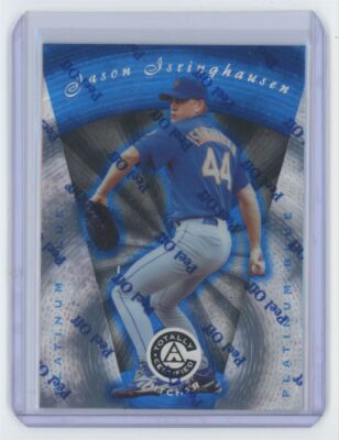 1997 Pinnacle Totally Certified Platinum Blue Jason Isringhausen . 572/ ...
