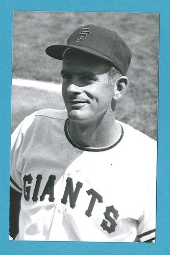 Gaylord Perry (Giants) Vintage Baseball Postcard By Edward A. Broder | eBay