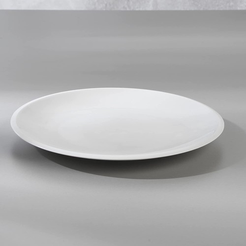 6pcs Kahla 26cm White Porcelain Lightweight Basic Dinner Plate Plain ...