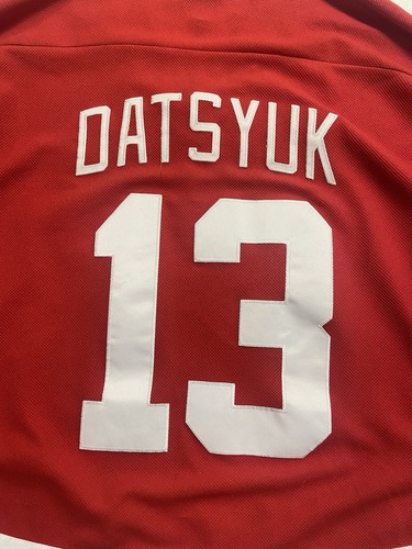 Pavel Datsyuk NHL Detroit Redwings Jersey Embroidered Men’s Size Large ...