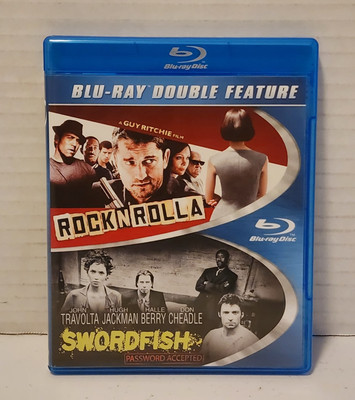 RocknRolla/Swordfish (Blu-ray Disc, 2014, 2-Disc Set) clean discs/new ...