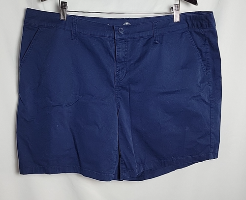 St. Johns Bay Women's Navy Blue Size 20w Shorts | eBay