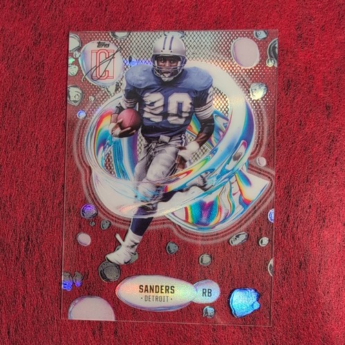 2024 Topps Signature Class Barry Sanders Fluidity Case Hit Acetate SSP ...